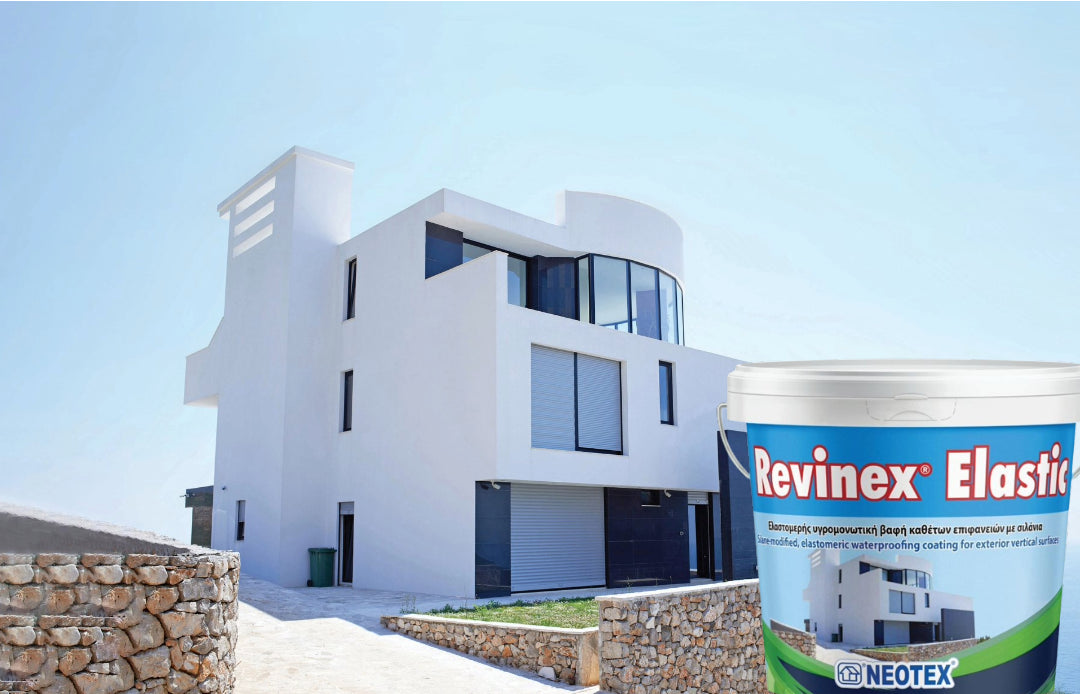 Waterproofing Paint for Exterior Walls - Revinex Elastic – ShopBest